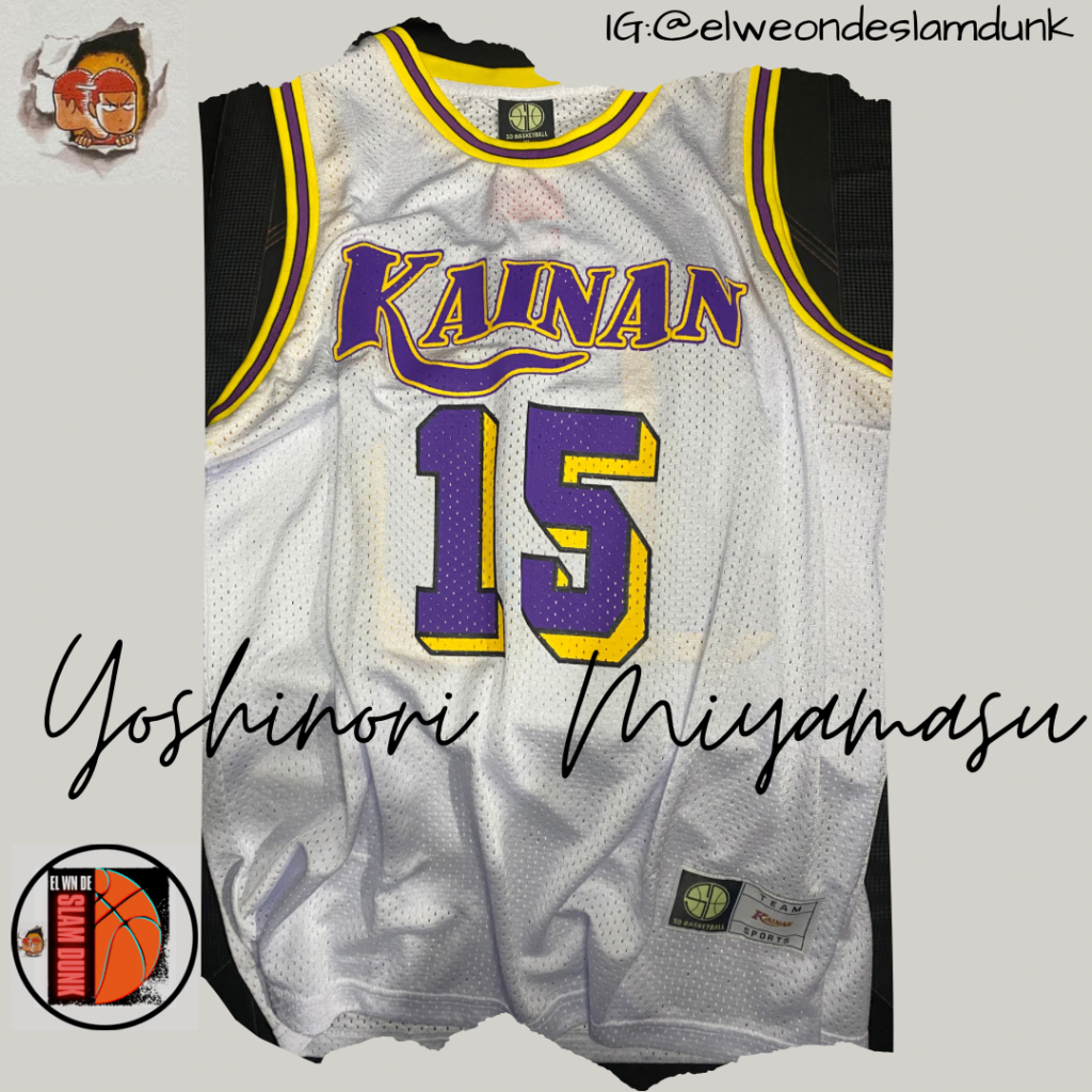 Camiseta Kainan Miyamasu Blanca – ElWeonDeSlamDunk